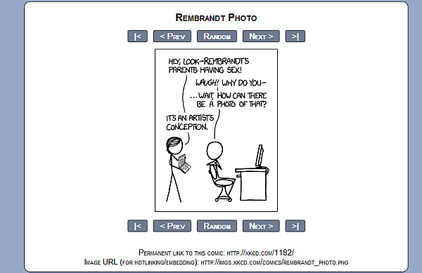 Randall Munroe, criador do xkcd, sobre o design do site » Panorama Geek